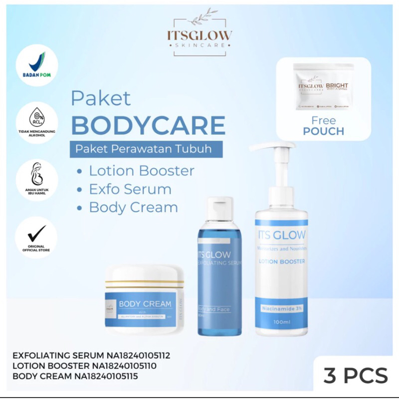 Jual ITS GLOW Bodycare Variasi lengkap | Paket Badan Booster | Variasi ...