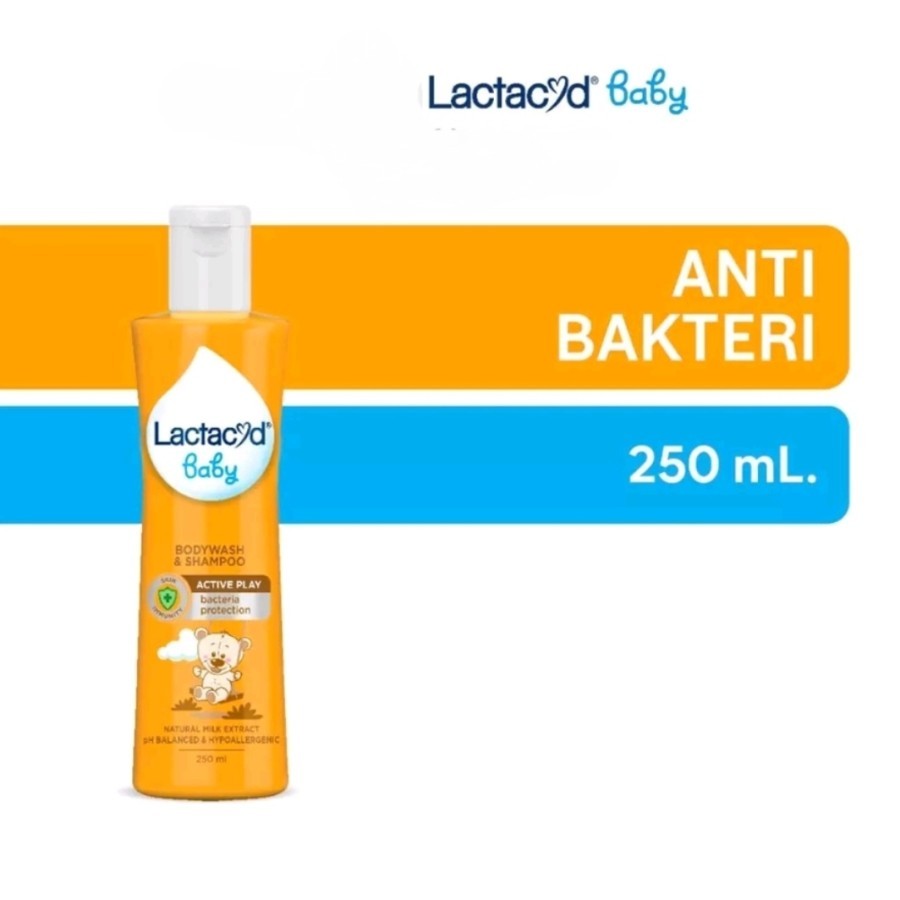 Jual SANOFI Lactacyd Baby Active Play 2in1 Body Wash and Hair Shampoo ...