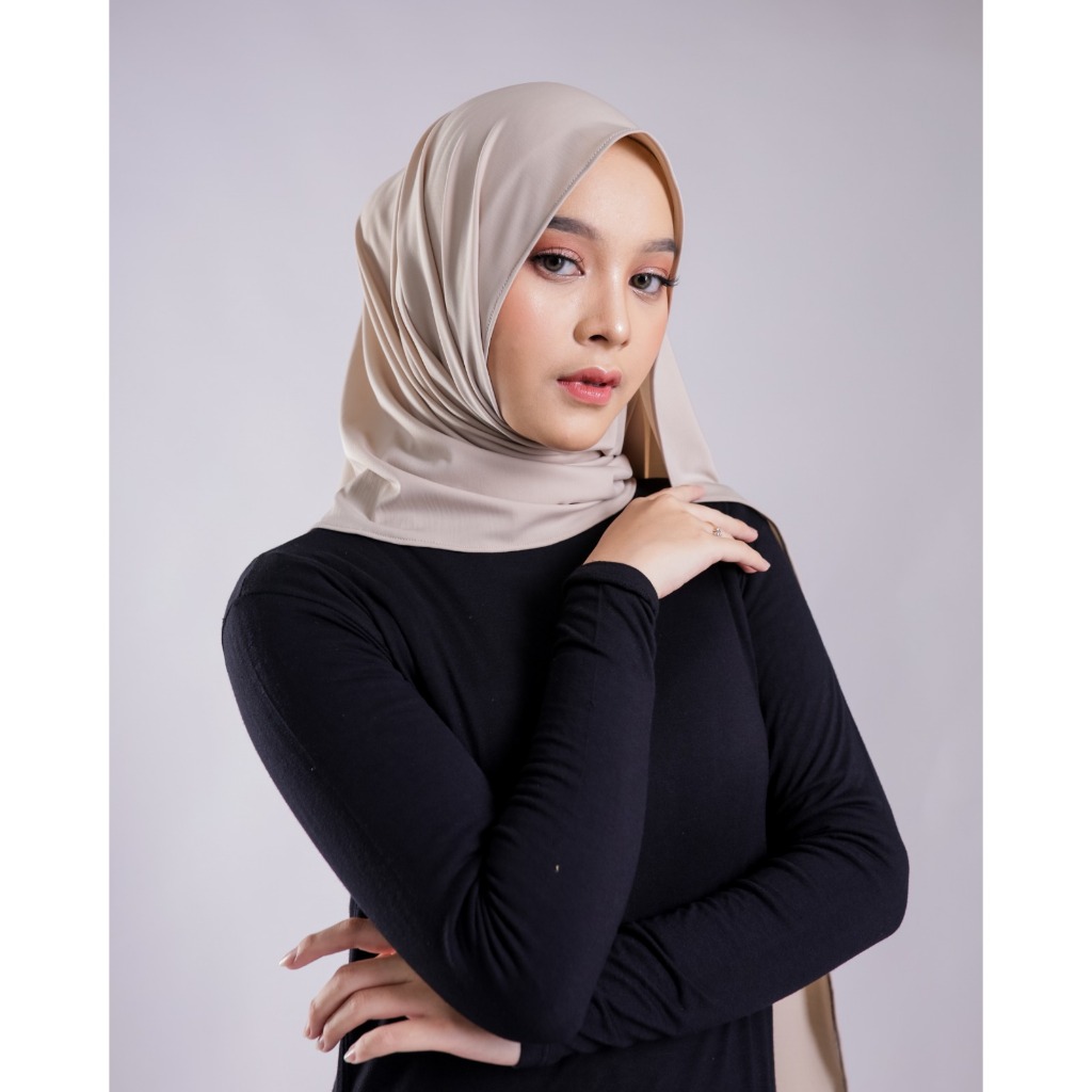 Jual Salmahira Basics - Kaniza Pashmina Kaos Jersey Premium | Shopee Indonesia