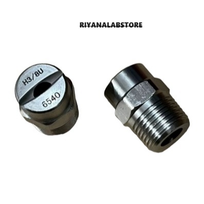 Jual VEE JET SRAY NOZZLE FLAT FAN SPRAY NOZLE 1/8 (6510) | Shopee Indonesia