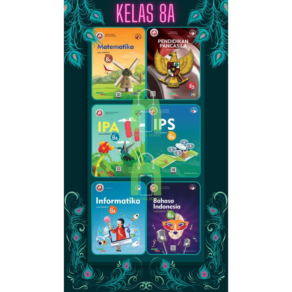 Jual Buku PR/LKS INTERAKTIF INTAN PARIWRA SMP Kelas 8A Semester 1 KURIKULUM MERDEKA 2024/2025 ...