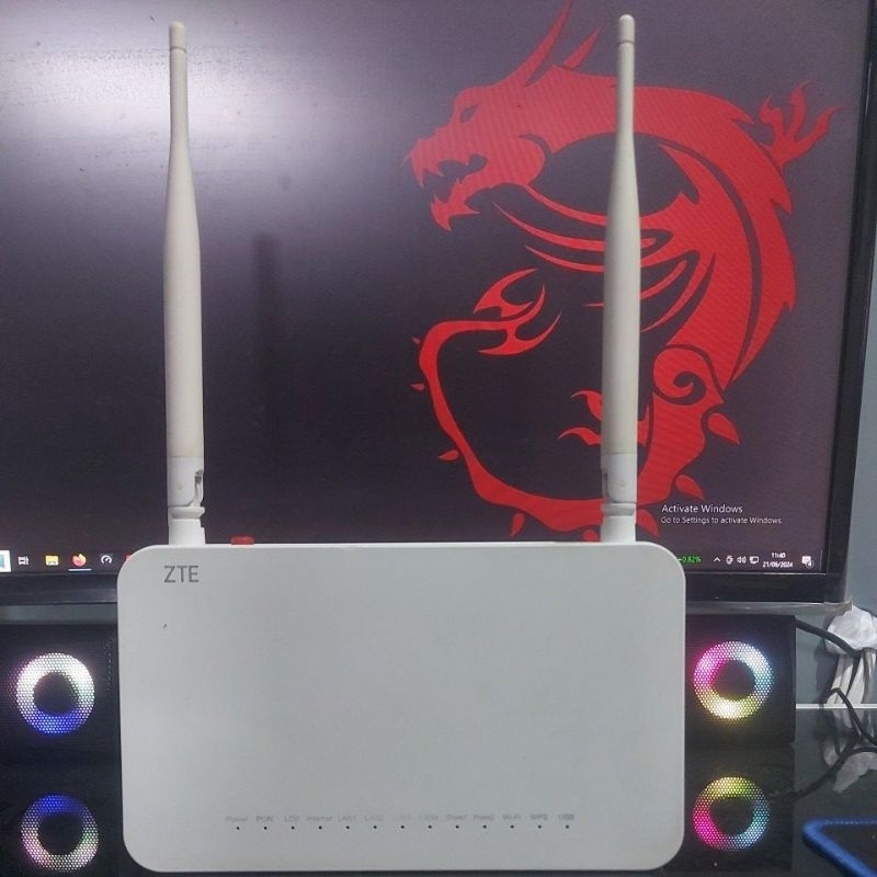 Jual MODEM ONT ZTE F609 V3 ROUTER ACCESPOINT | Shopee Indonesia