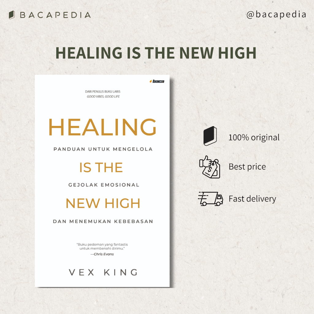 Jual Buku Healing is The New High - Vex King (Indonesia) | Shopee Indonesia
