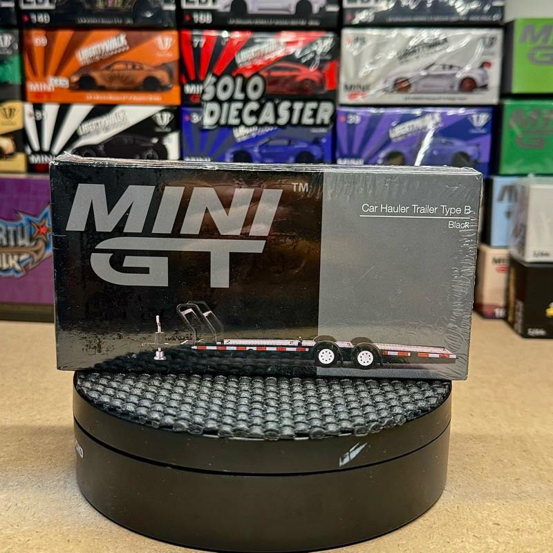 Jual MINI GT CAR HAULER TRAILER TYPE B BLACK | Shopee Indonesia