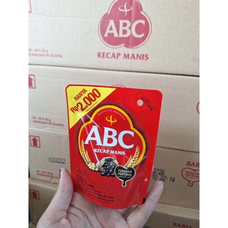 Jual ABC Kecap Manis (1dus isi 48pcs) | Shopee Indonesia