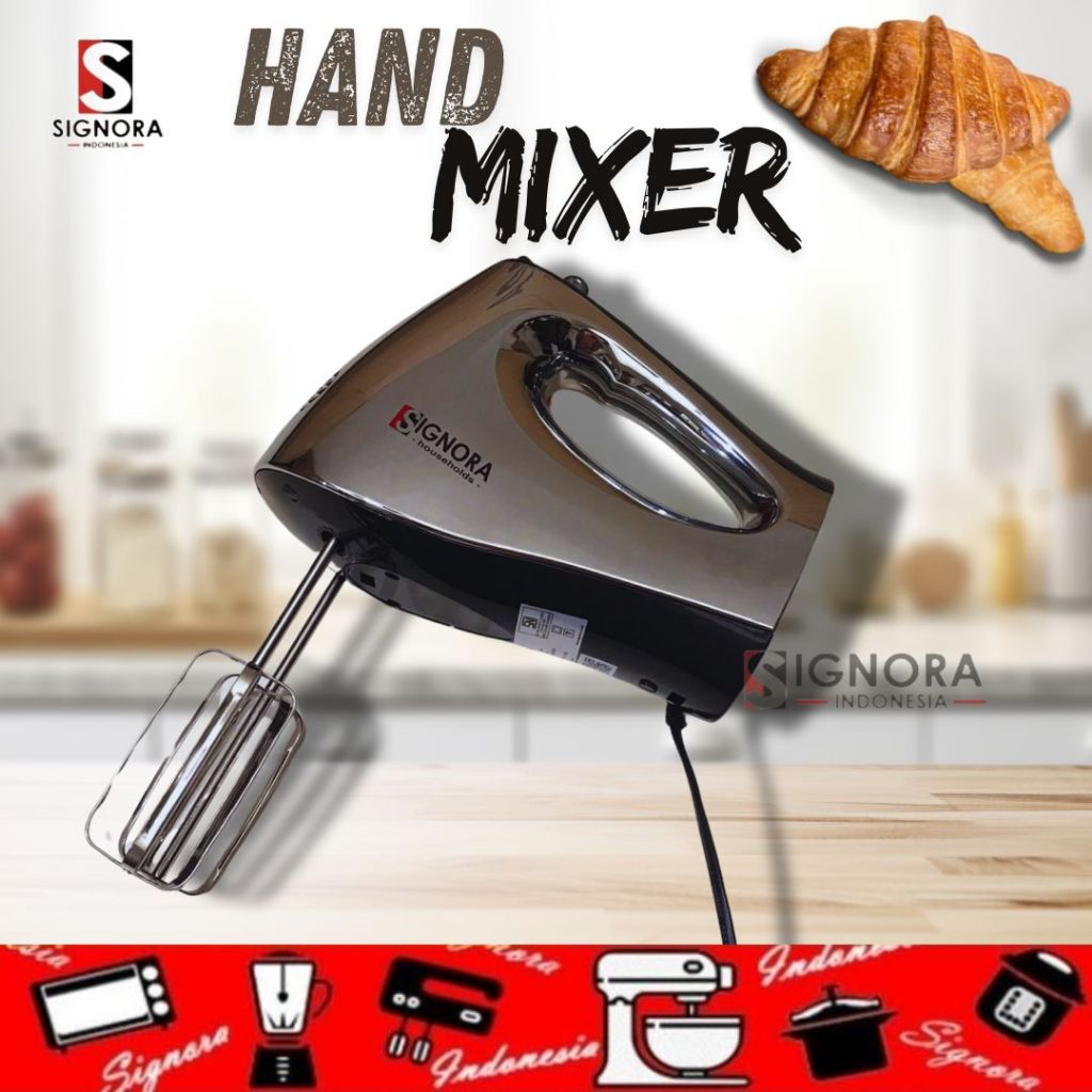 Jual Hand Mixer by SIGNORA | Shopee Indonesia