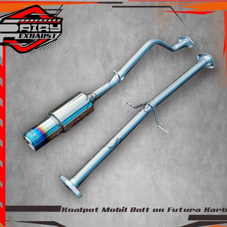 Jual KNALPOT MOBIL BOLT ON FUTURA KARBU / T120 SS KARBU | Shopee Indonesia