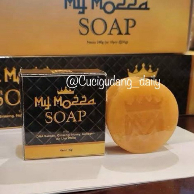 Jual MY MOZZA SOAP SABUN MYMOZZA FACE & BODY HARGA 1 PCS 100% ORIGINAL ...