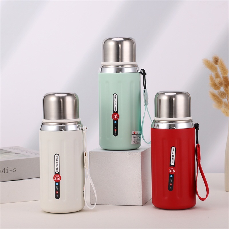 Jual Botol Termos Roma Vacuum Insulated Classic Design Portable Tutup ...