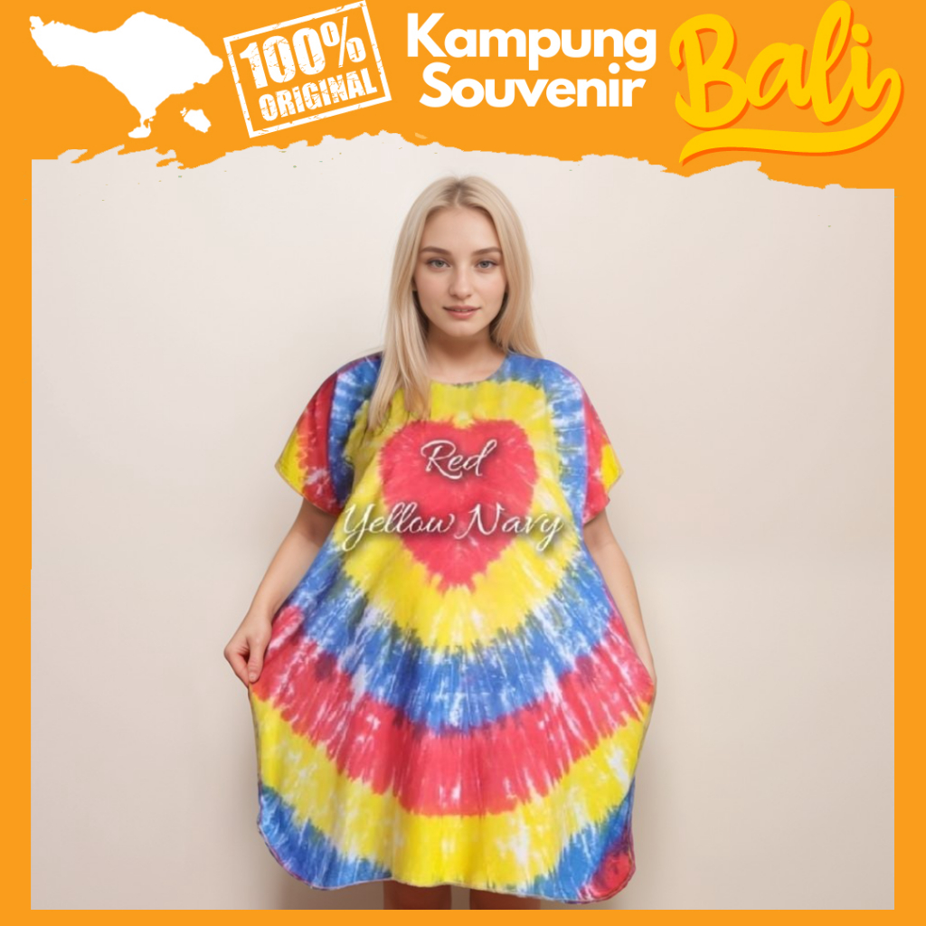 Jual DASTER MIDI PELANGI 3XL BALI JUMBO OLEH OLEH KHAS BALI | Shopee ...