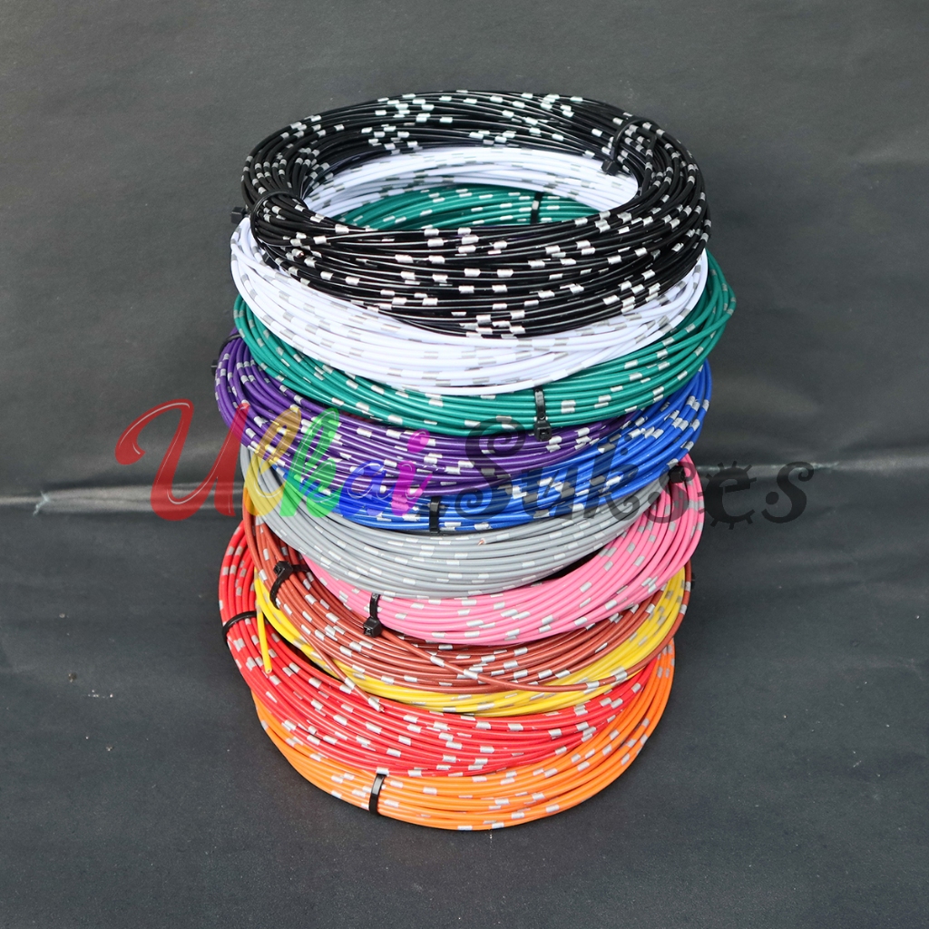 Jual Kabel Bintik Tebal Tembaga 0.85 MM Per 1 Meter Kabel Otomotif Body Mobil Motor Serabut ...