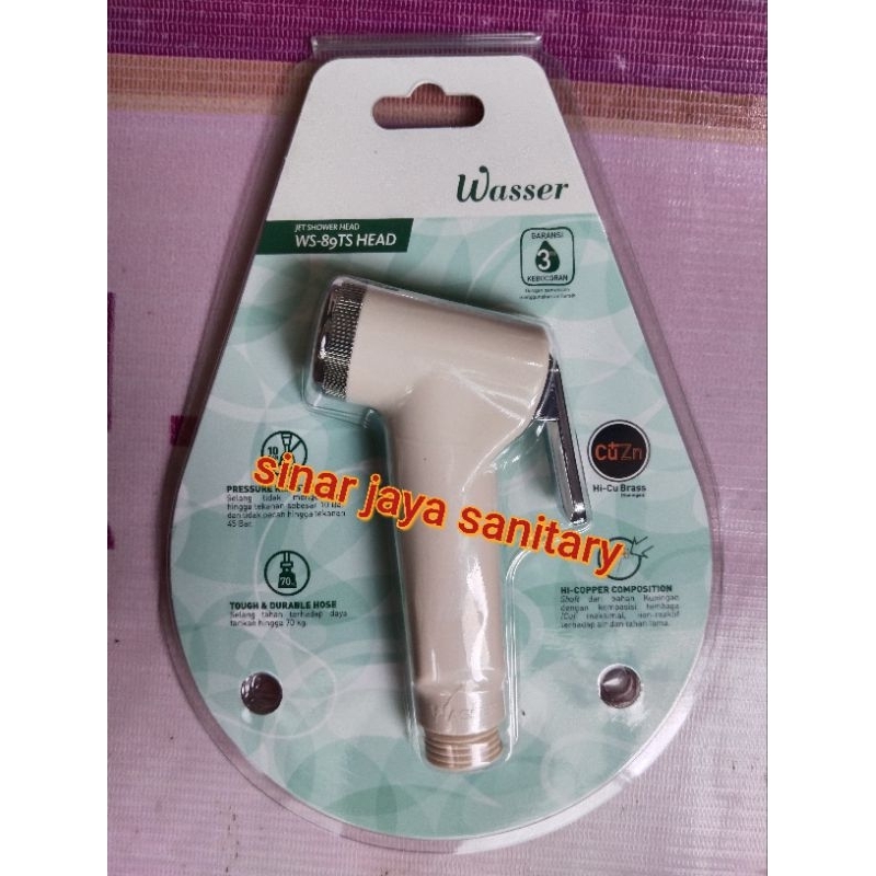 Jual Kepala jet shower ivory wasser 89TS / Kepala wasser WS-89 TS ivory ...