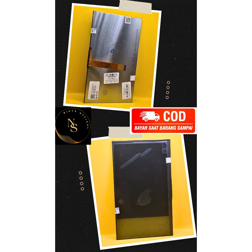 Jual LCD TOUCHSCREEN FULL SET TAB ADVAN E1C 3G X7+NXT S7D (G) HITAM NEW | Shopee Indonesia