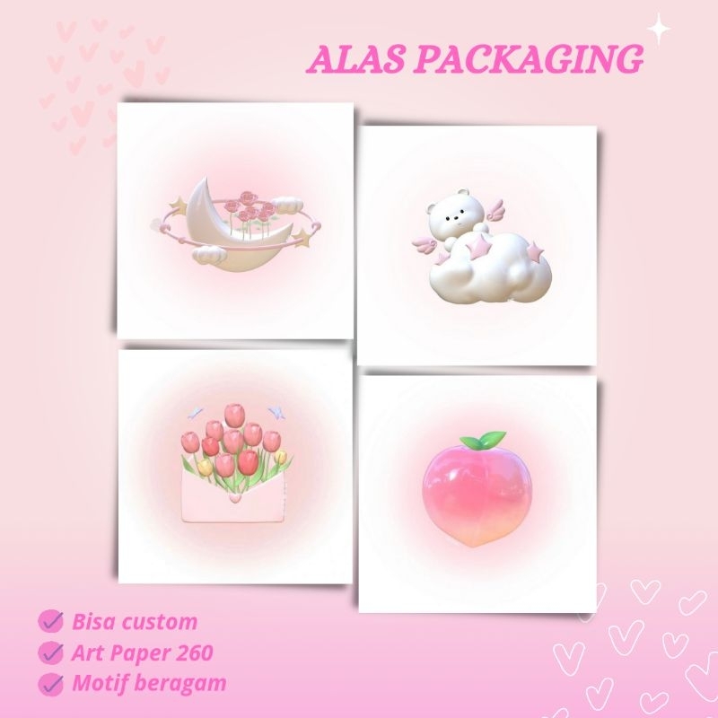 Jual ALAS PACKAGING / ALAS GELANG / ALAS PACKAGING CUSTOM | Shopee ...