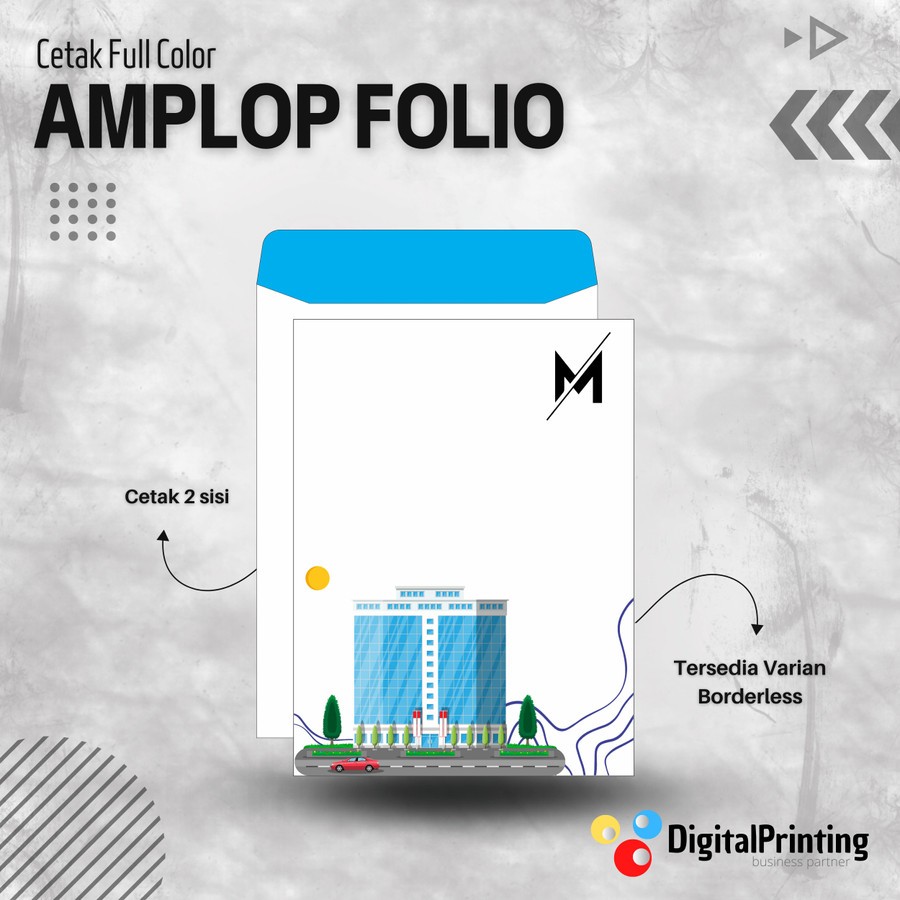 Jual Cetak Amplop Putih Folio F4 | Shopee Indonesia