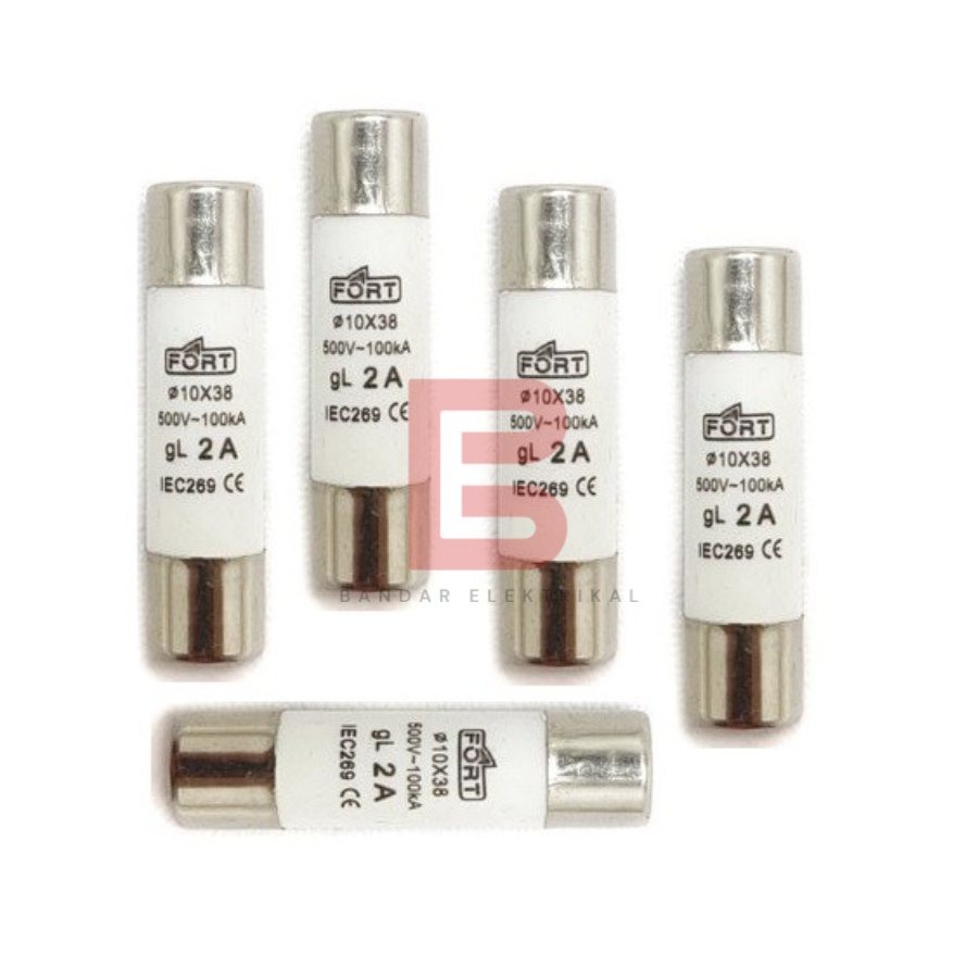 Jual Fuse Link 10X38 2A 4A 6A 10A 16A 20A 25A 32A Fort | Shopee Indonesia