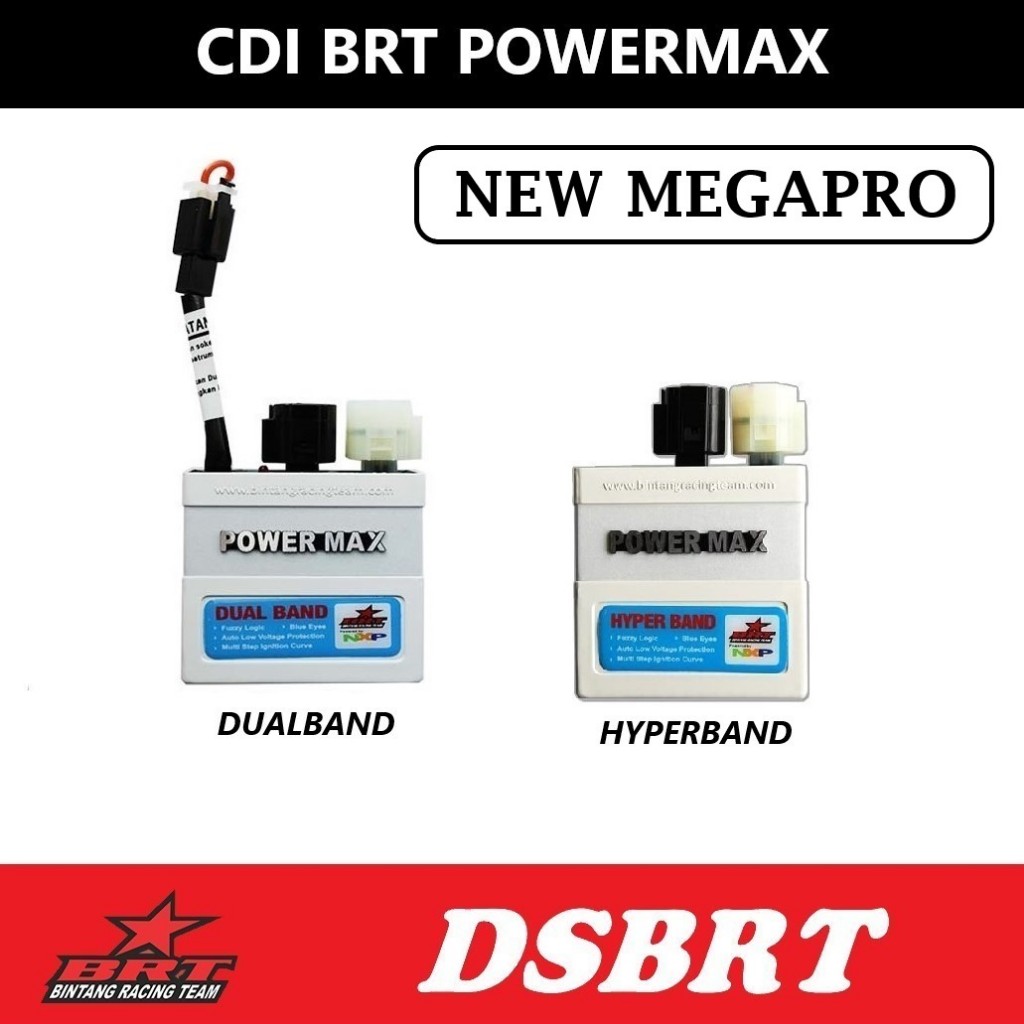 Jual CDI BRT POWERMAX Dualband Hyperband NEW MEGAPRO NEW Tipe ST TR RK ...