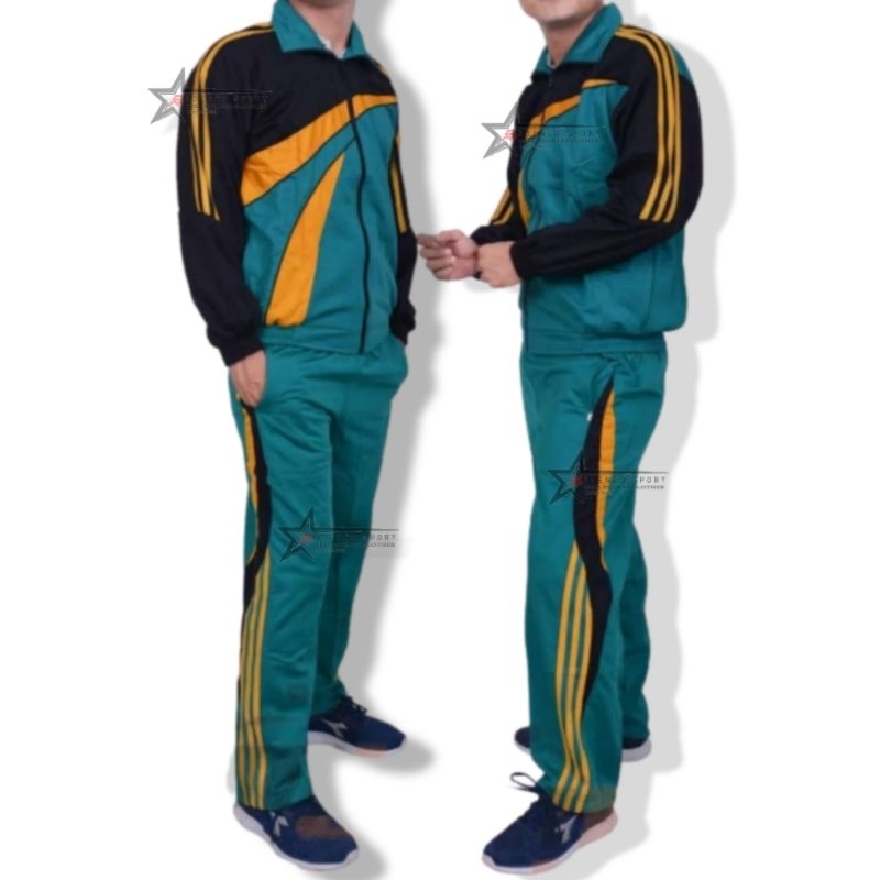 Jual Jaket Olahraga 1 Set Training / Seragam Setelan Olahraga Unisex ...