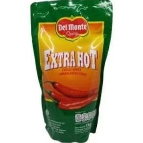 Jual Delmonte Del Monte Chilli Sauce Extra Hot Pouch 1 kg | Shopee ...