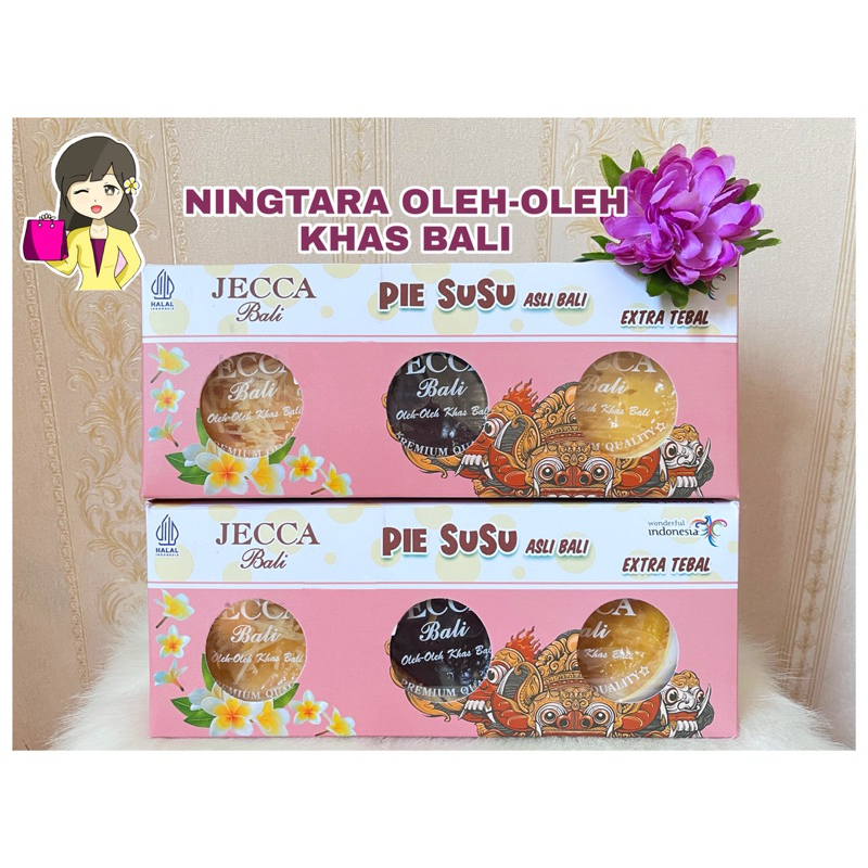 Jual PIE SUSU JECCA ASLI OLEH-OLEH KHAS BALI RASA ORIGINAL DAN MIX ...