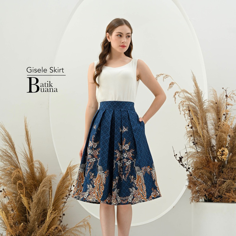 Jual Gisele Batik Skirt - Rok Batik Wanita - Batik premium - Batik One ...