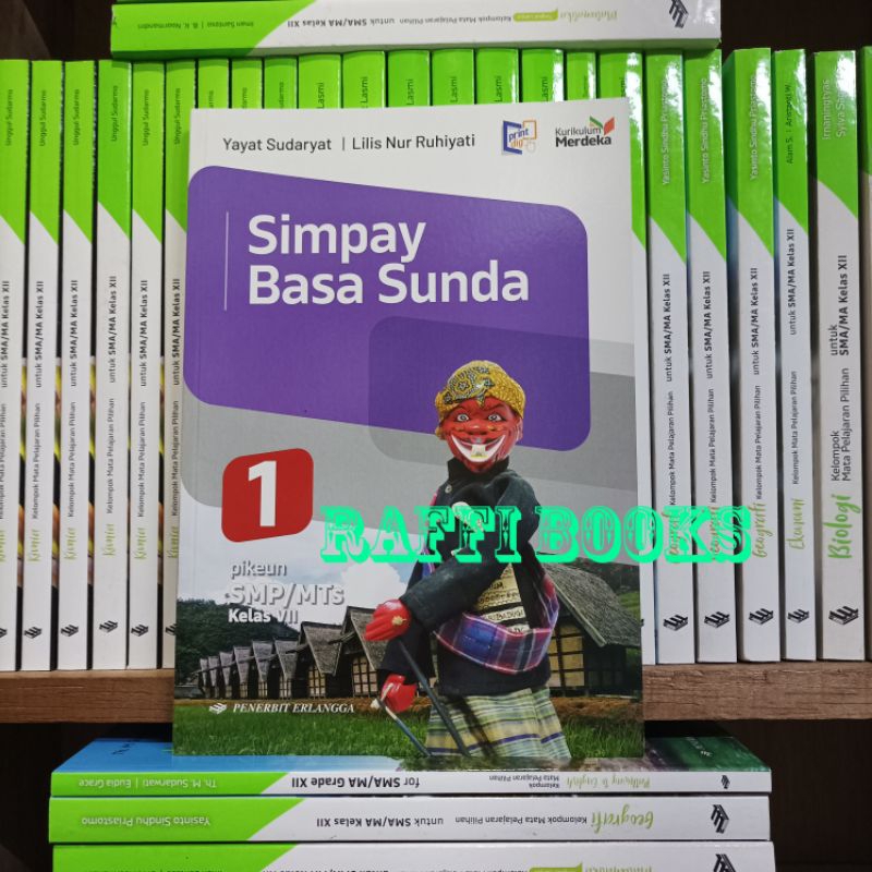 Jual Buku Simpay Basa Sunda Kelas 1 / VII 7 SMP Erlangga Kurikulum ...