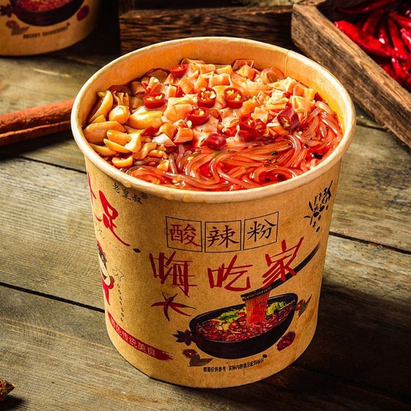 Jual Suan la fen hai chi jia 153gr hot and sour glass noodle | Shopee ...