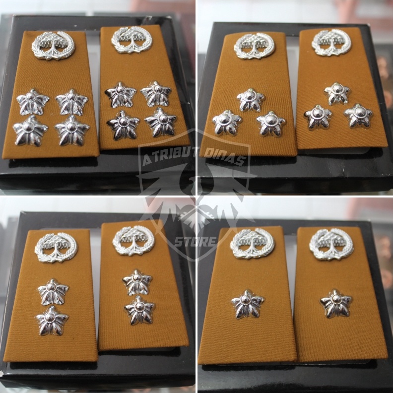 Jual KODE N18O Pangkat pns Lampung dasar mika dasar kain polos 3a 3b 3c ...