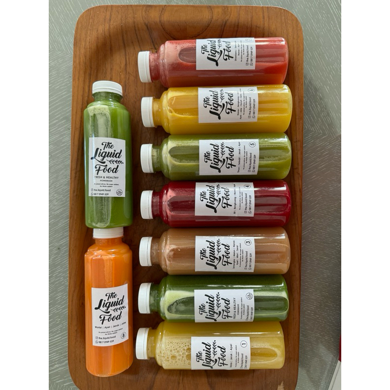 Jual Coldpressed Juice 100% Buah / Sayur Jus Diet Detox Natural 250 ml ...