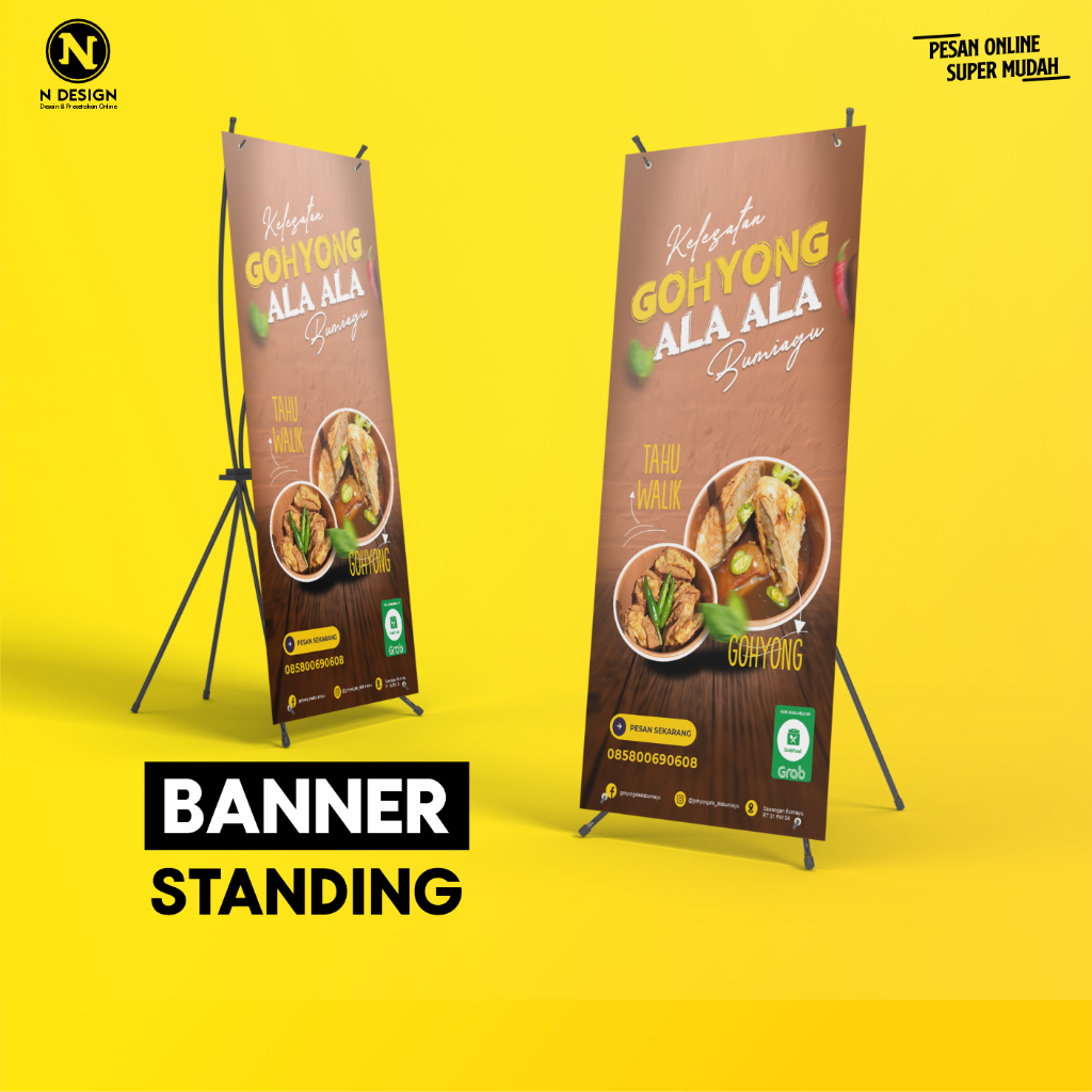Jual Cetak paket spanduk X dan Y banner tiang wisuda wedding olshop ...