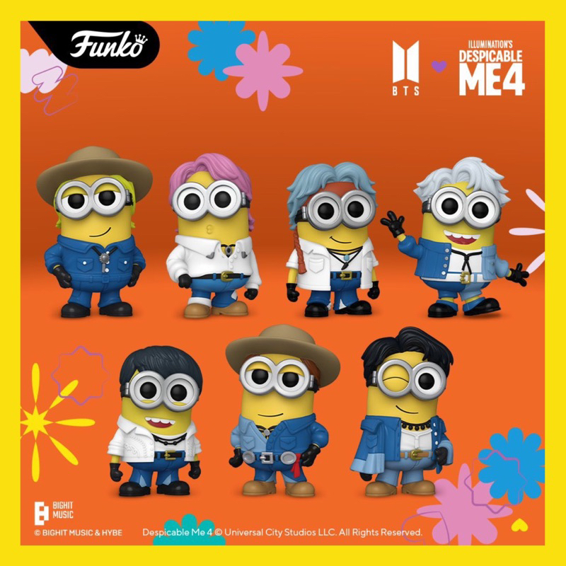 Jual [READY] BTS X DESPICABLE ME 4 Minion Funko Pop | Shopee Indonesia