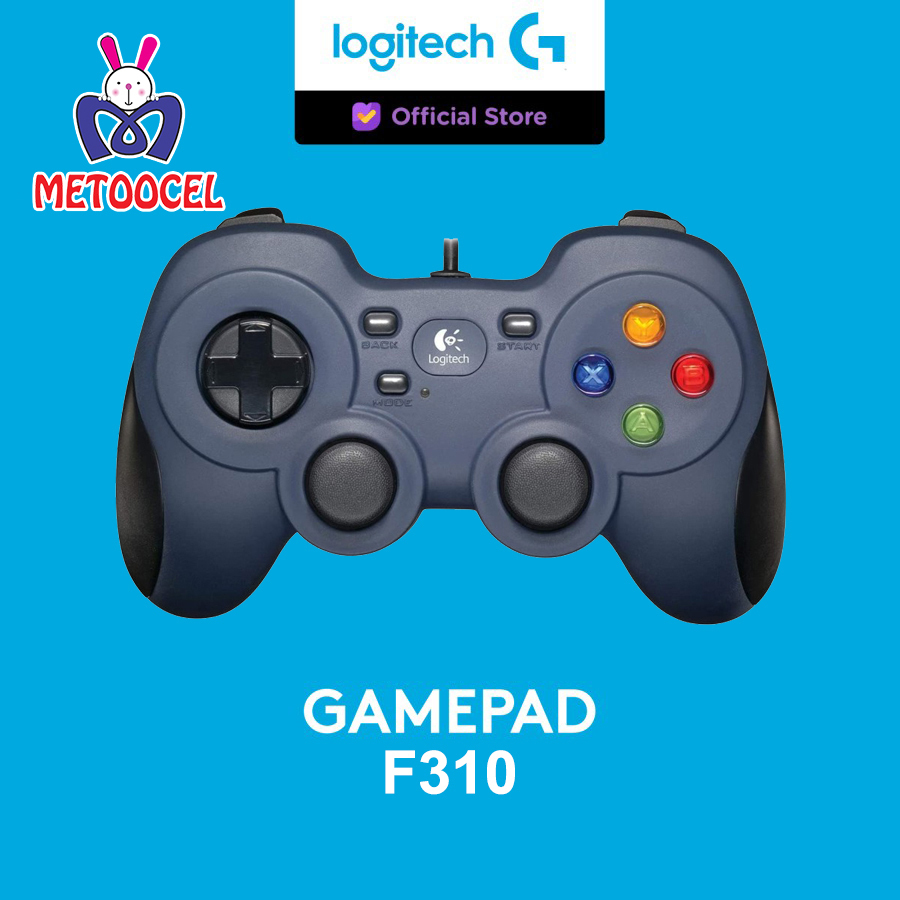 Jual Logitech F310 Gamepad joystik controller game mode XID | Shopee ...
