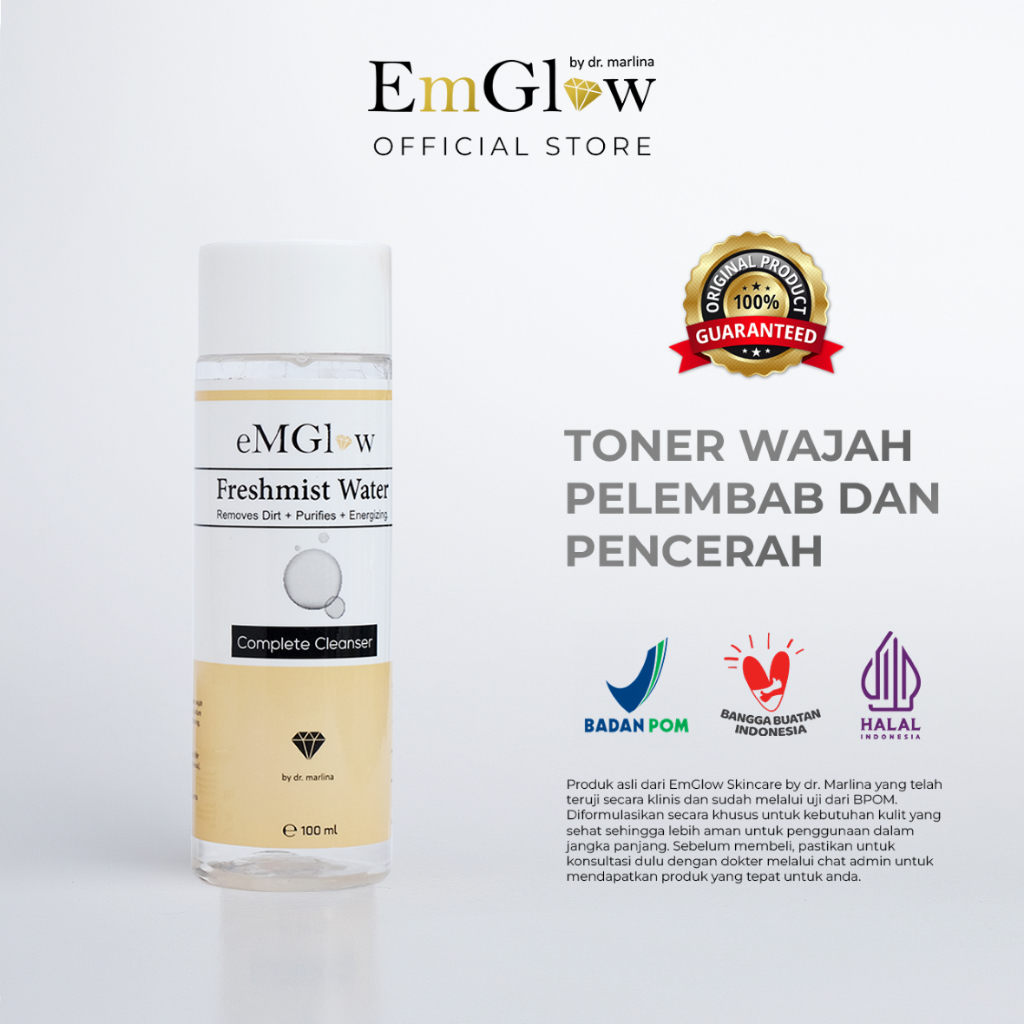 Jual EMGLOW - FRESHMIST WATER | Aloe Vera 2 In One Cleanser Concept ...