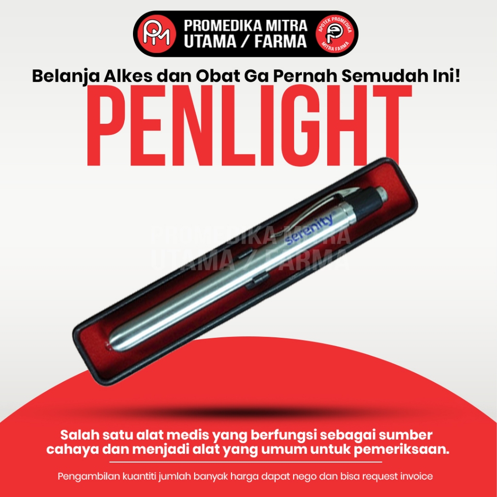 Jual Penlight | Penlight LED/Halogen | Penlight Stainless Steel ...
