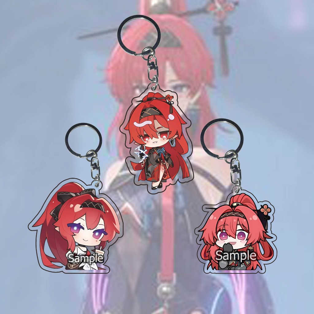 Jual Gantungan Kunci wuthering waves Yinlin Yin Lin - Ganci - Key Chain ...