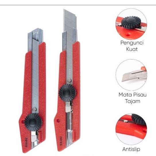 Jual COD Shu Roman Cutter Joyko L-500-CU (1 Buah) | Shopee Indonesia