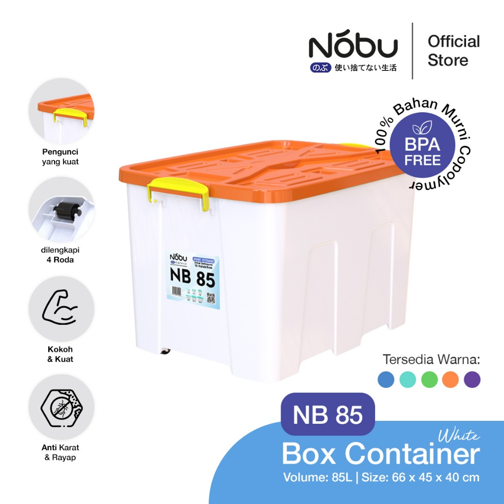 Jual Container Box Nobu 85 Liter / Container Serbaguna Nobu 85 Liter ...