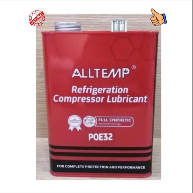 Jual ALLTEMP POE/SYNTHETIC OIL POE-32 (4 LTR) | Shopee Indonesia
