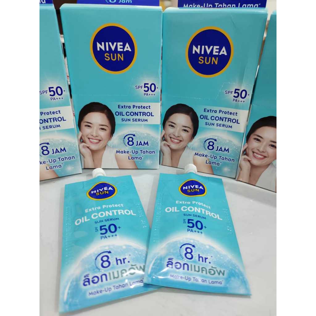 Jual NiVEA SUNSCREEN SERUM EXTRA PROTECT OIL CONTROL (PER SACHET ...