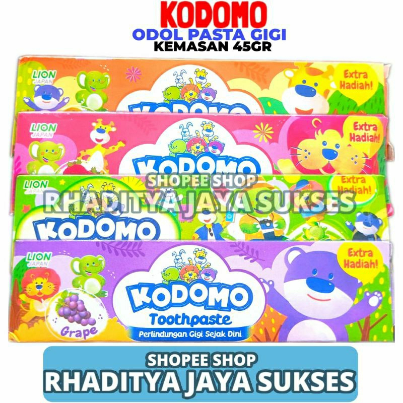 Jual Odol Pasta Gigi Kodomo 45 GR | Shopee Indonesia