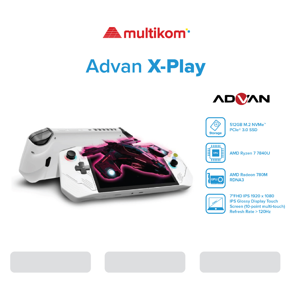 Jual ADVAN X PLAY XPLAY R7 7840U 16GB 512GB 120Hz W11 RESMI | Shopee ...