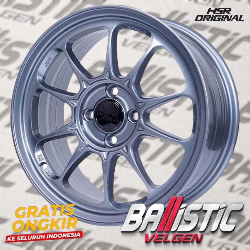 Jual Velg Racing Mobil Velg JDM Velg Variasi Mobil Ring 16 Lubang Baut 4X100 Original HSR Type ...