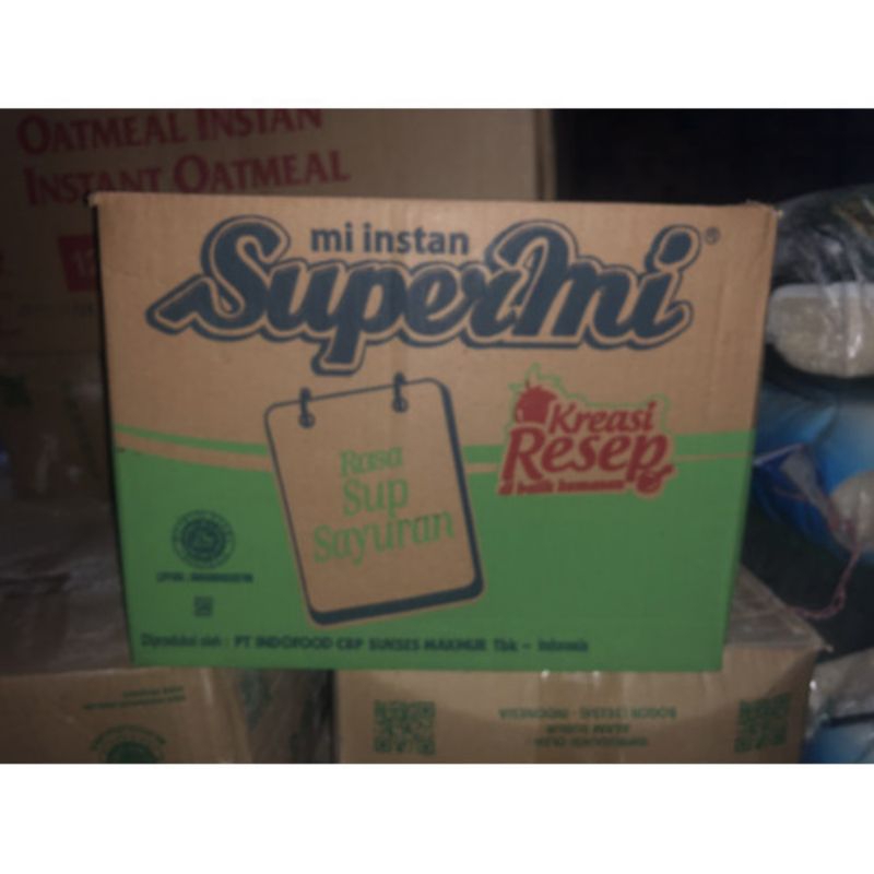 Jual Supermi Mie Instan Sup Sayuran 1 dus (40 pcs) | Shopee Indonesia