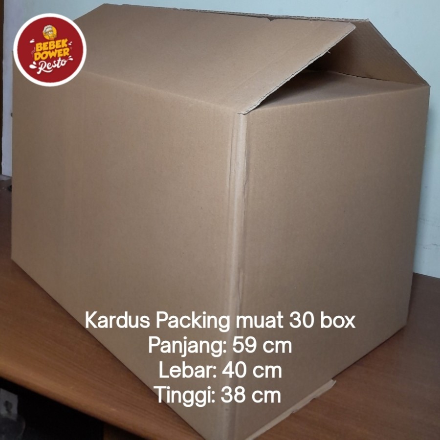Jual Kardus Packing Muat Isi 20 - 30 box nasi - Kardus 20 box | Shopee ...