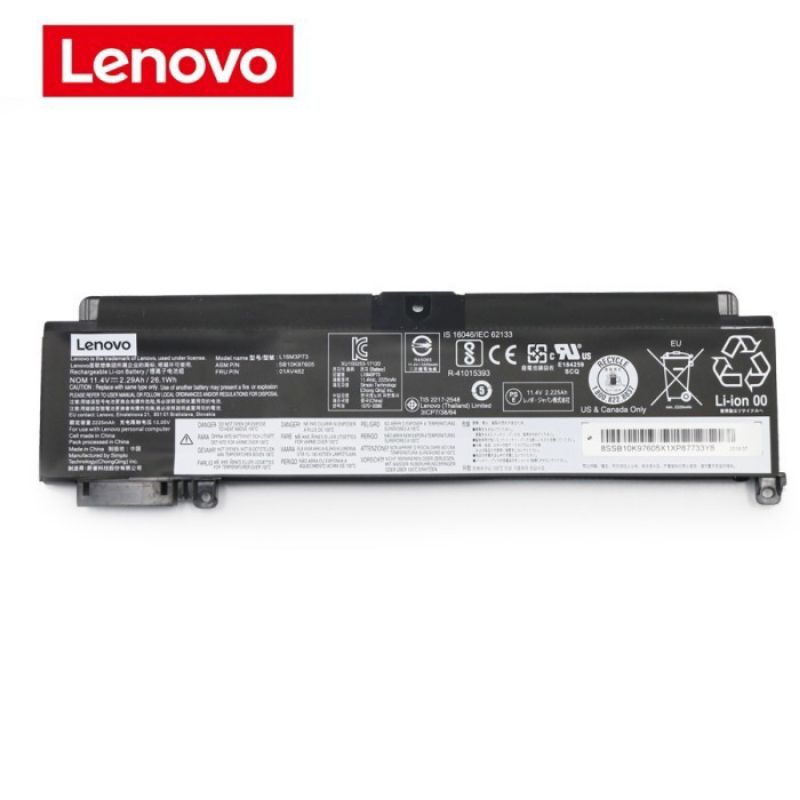 Jual Baterai Lenovo ThinkPad T460s T470s Type A 01AV405 00HW024 ...