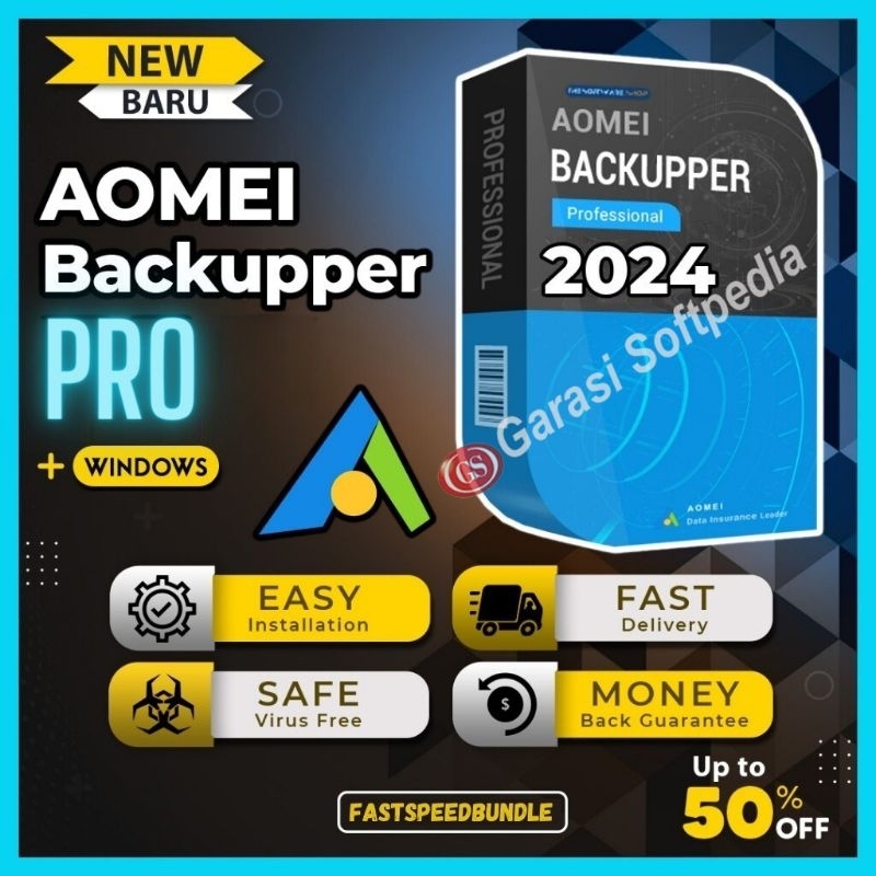 Jual Aomei Backupper Pro v7.3.0 Terbaru 2024 Lifetime Full Version | Shopee Indonesia