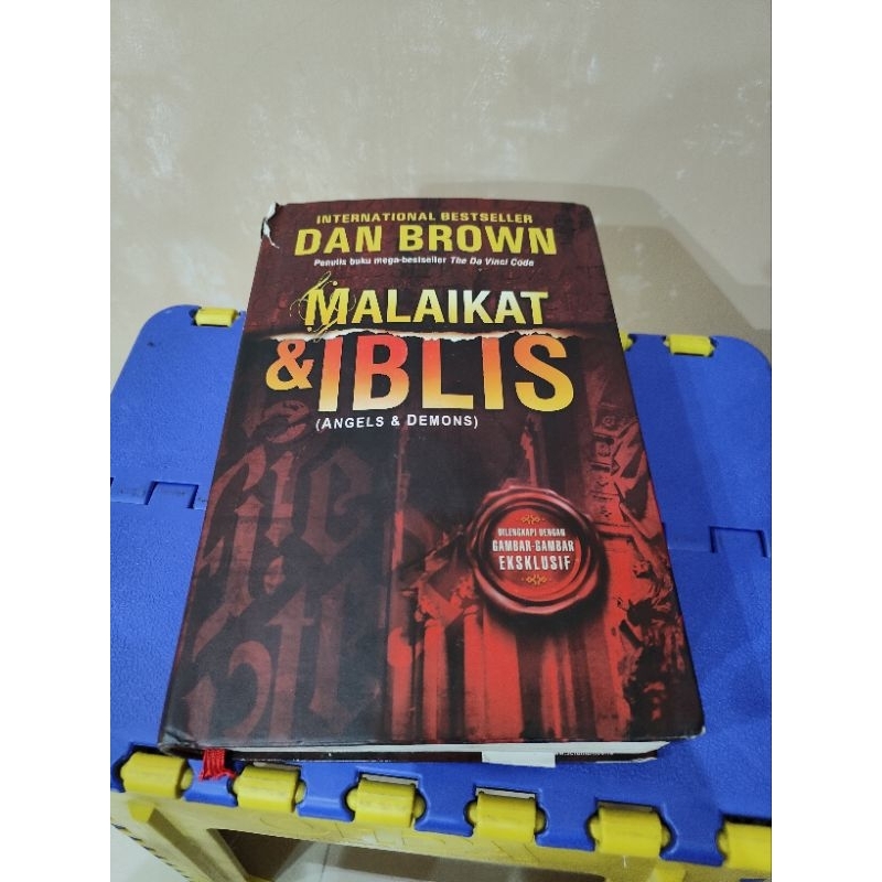 Jual Novel Ori Original Malaikat dan Iblis Angels & Demons Hard Cover HC angel demon dan brown ...