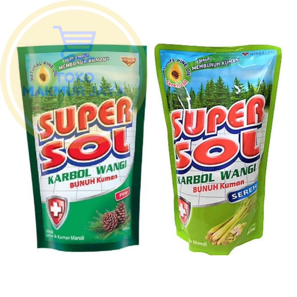 Jual SUPERSOL KARBOL LANTAI 750ml | Shopee Indonesia