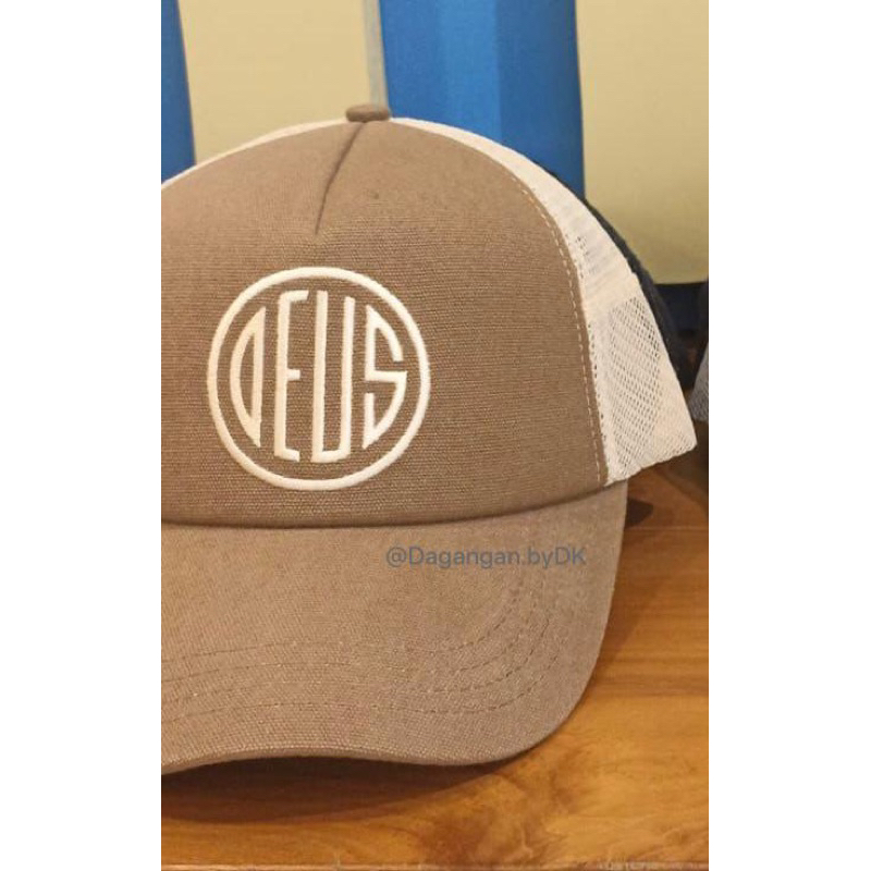 Jual Topi Deus Ex Machina Logo Tengah Original 100% Coklat Muda ...