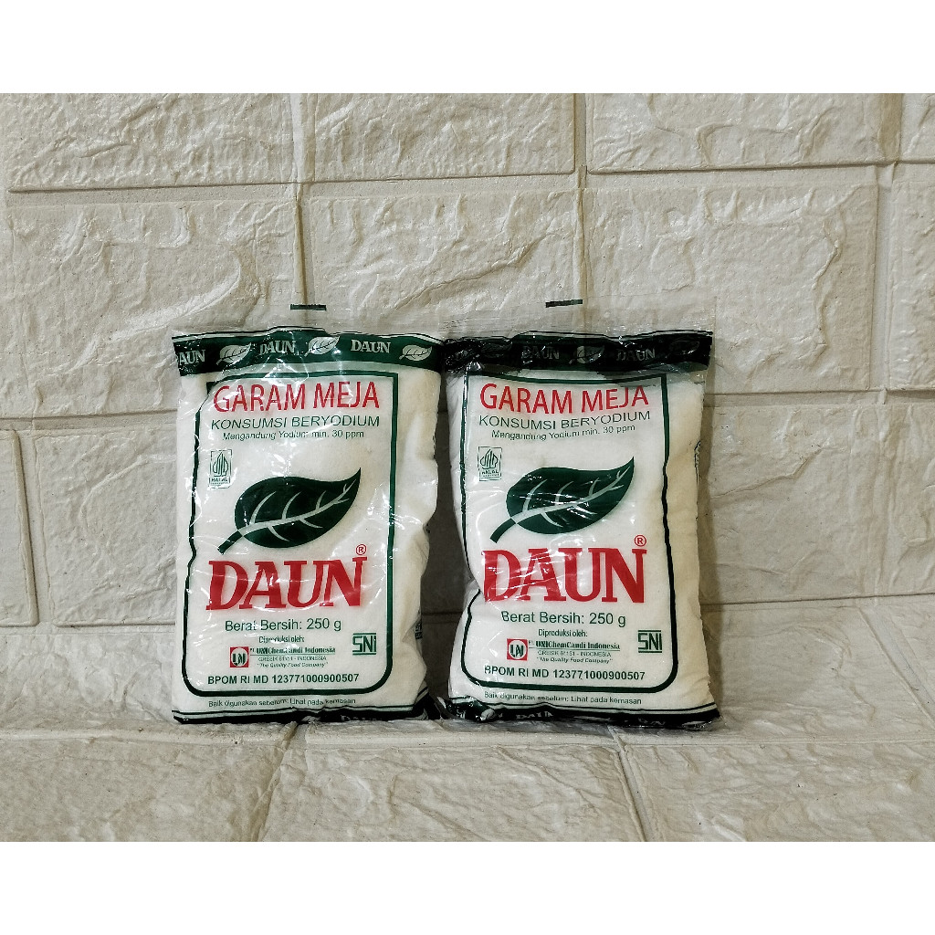 Jual Garam Daun 250gr Free Bubble Wrap dan Dus Tebal | Shopee Indonesia